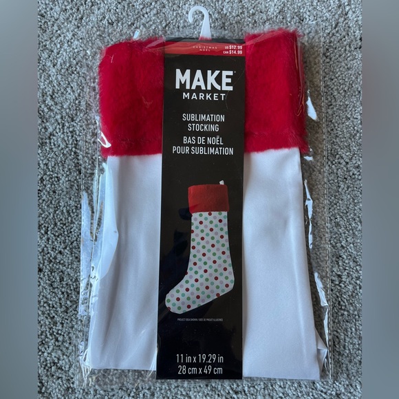 Make Market | Holiday | New Make Market Red And White Sublimation ...